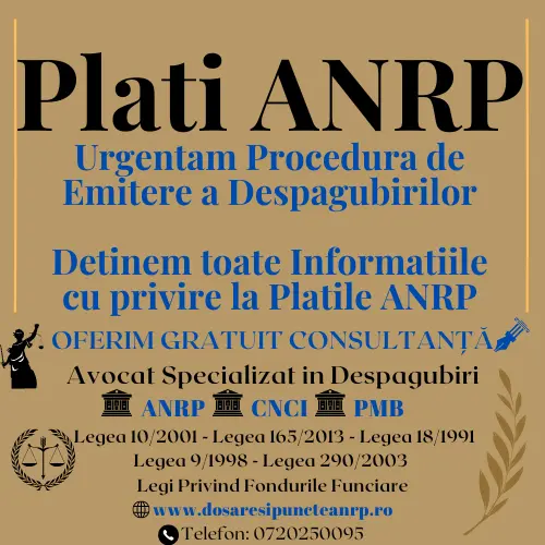 Plati ANRP Actualizari - Beneficiază de Experiența Noastră!